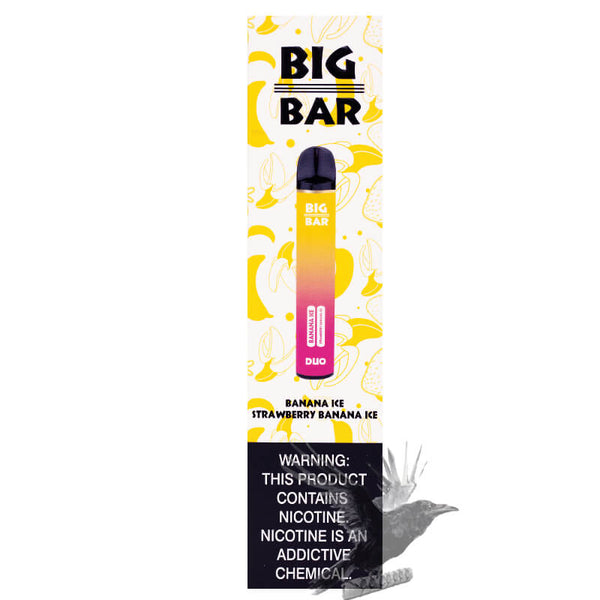 Big Bar Duo Disposable Vape | $11.88 | 2200 Puffs - RavenRoute