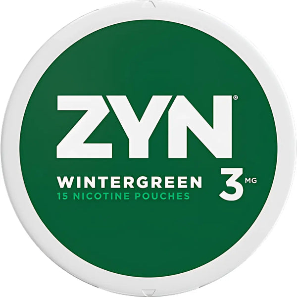 ZYN Wintergreen 15 Pouches – 3mg Nicotine for Freshness - RavenRoute