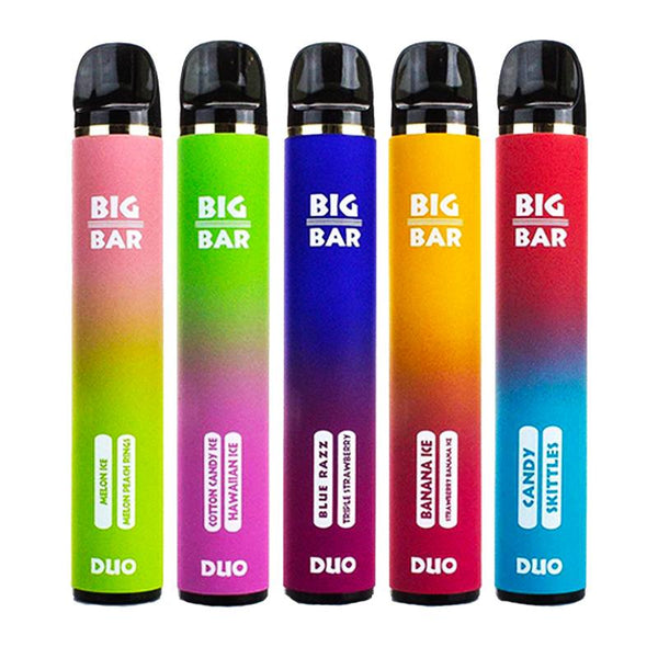 Big Bar Duo Disposable Vape | $11.88 | 2200 Puffs - RavenRoute