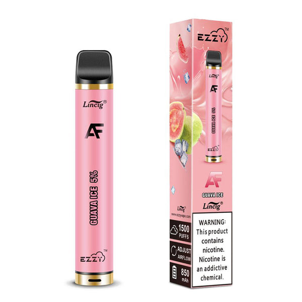 Ezzy AF Disposable Vape LinCig| 1500 puffs |$12.99 - RavenRoute
